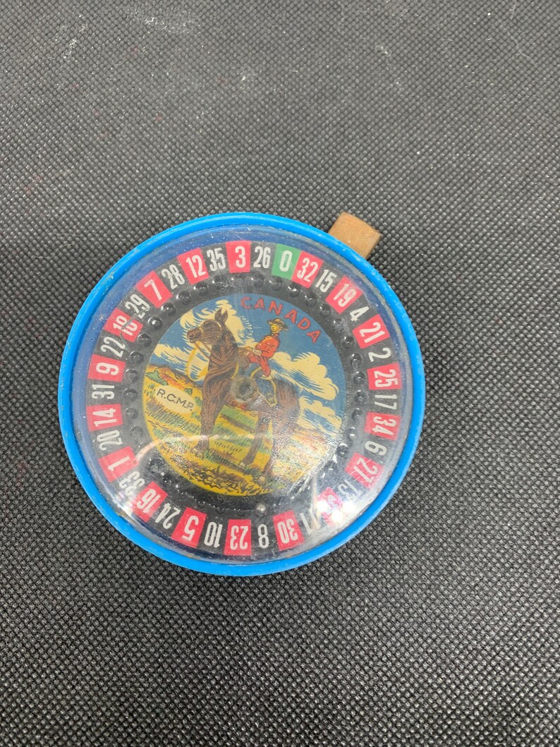 Vintage Pocket Roulette Souvenir Game RCMP - Etsy UK