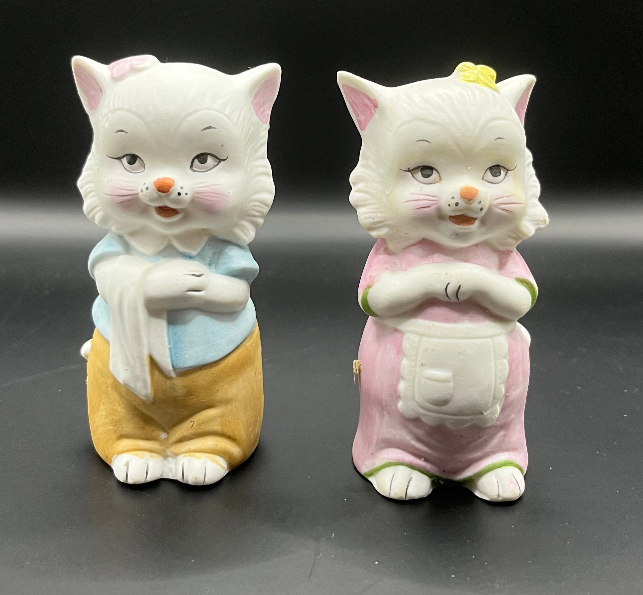 Pair of Esd/lefton Cats Salt & Pepper Shakers NOS - Etsy
