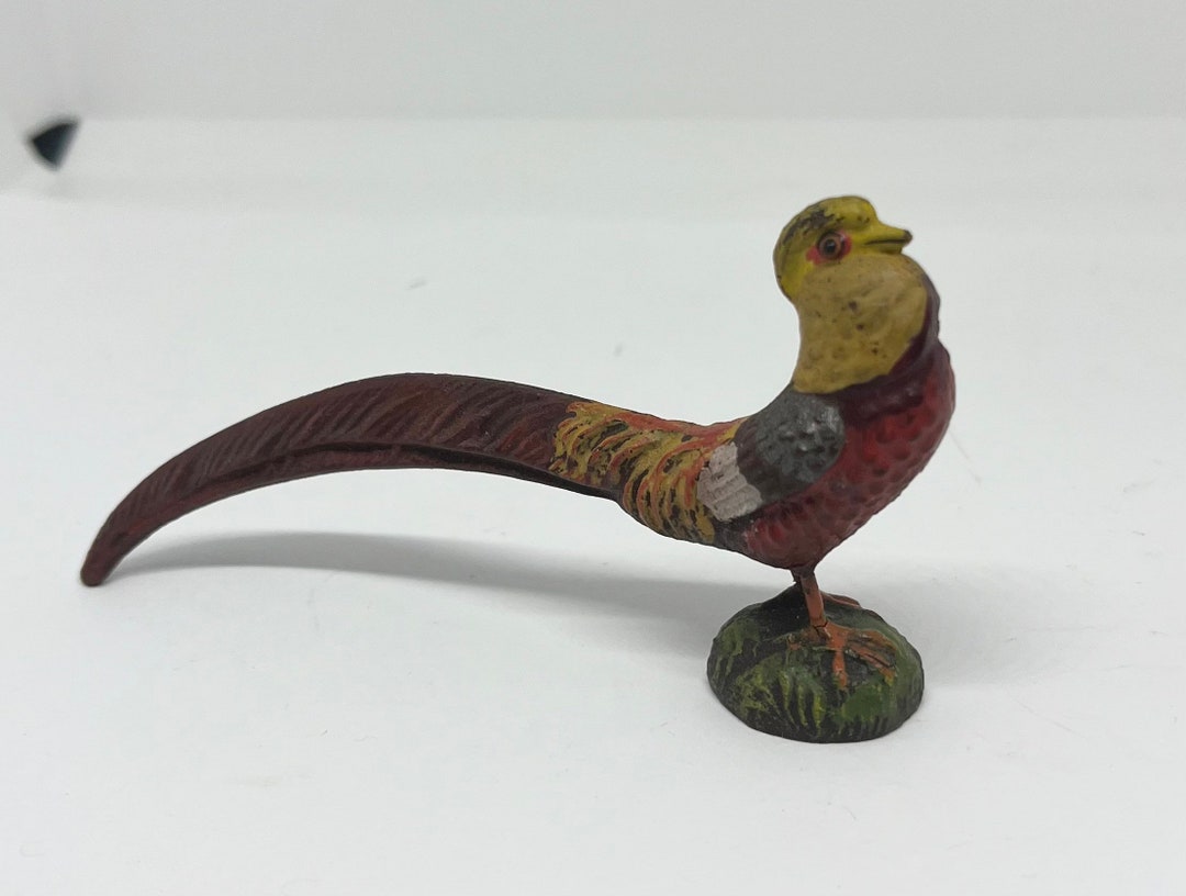 1930’s/40’s Lineol Elastolin German Toy Composite Pheasant Figure - Etsy
