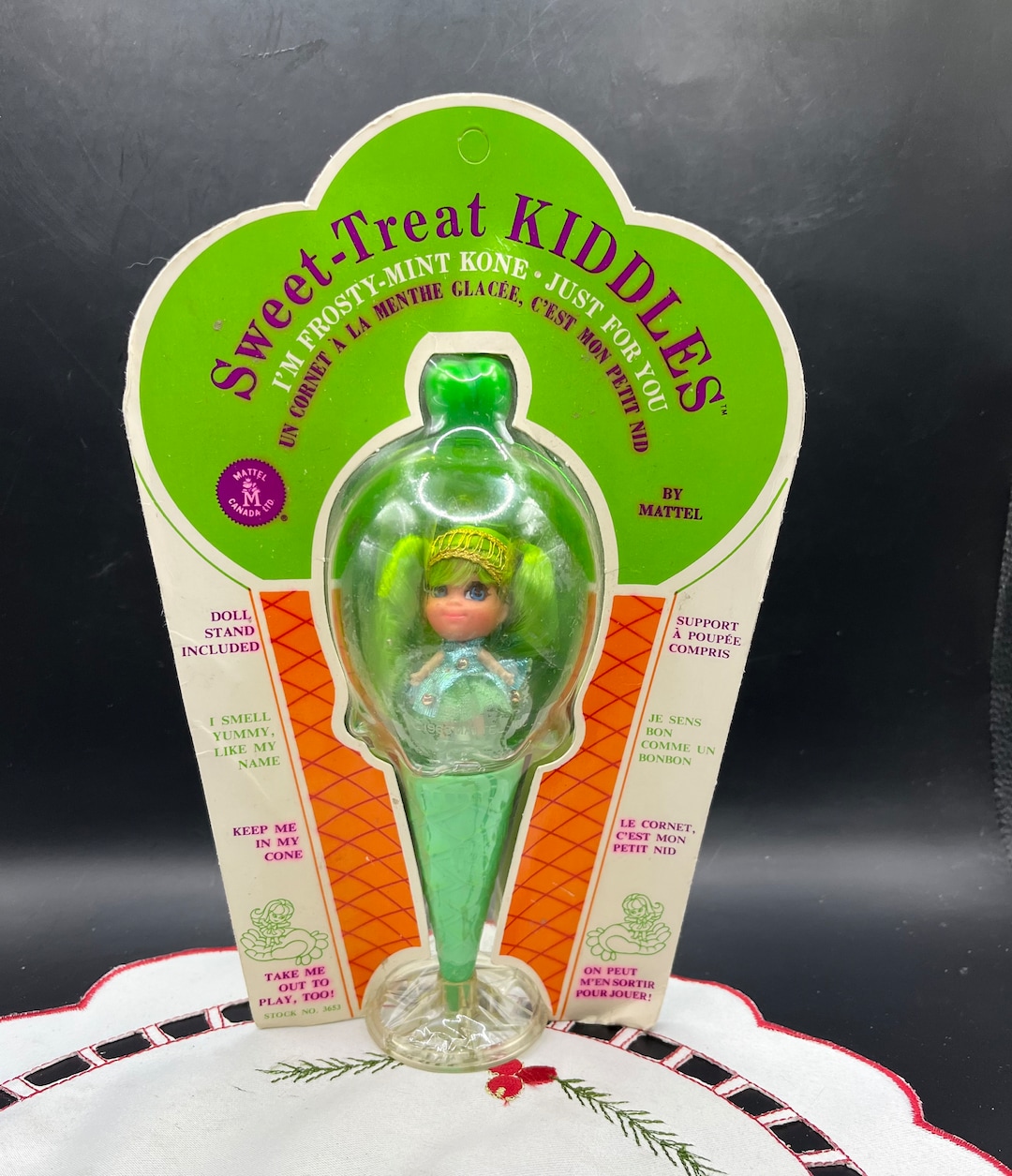 Vintage 1969 Sweet-treat Kiddles Frosty Mint Kone Doll NOS - Etsy