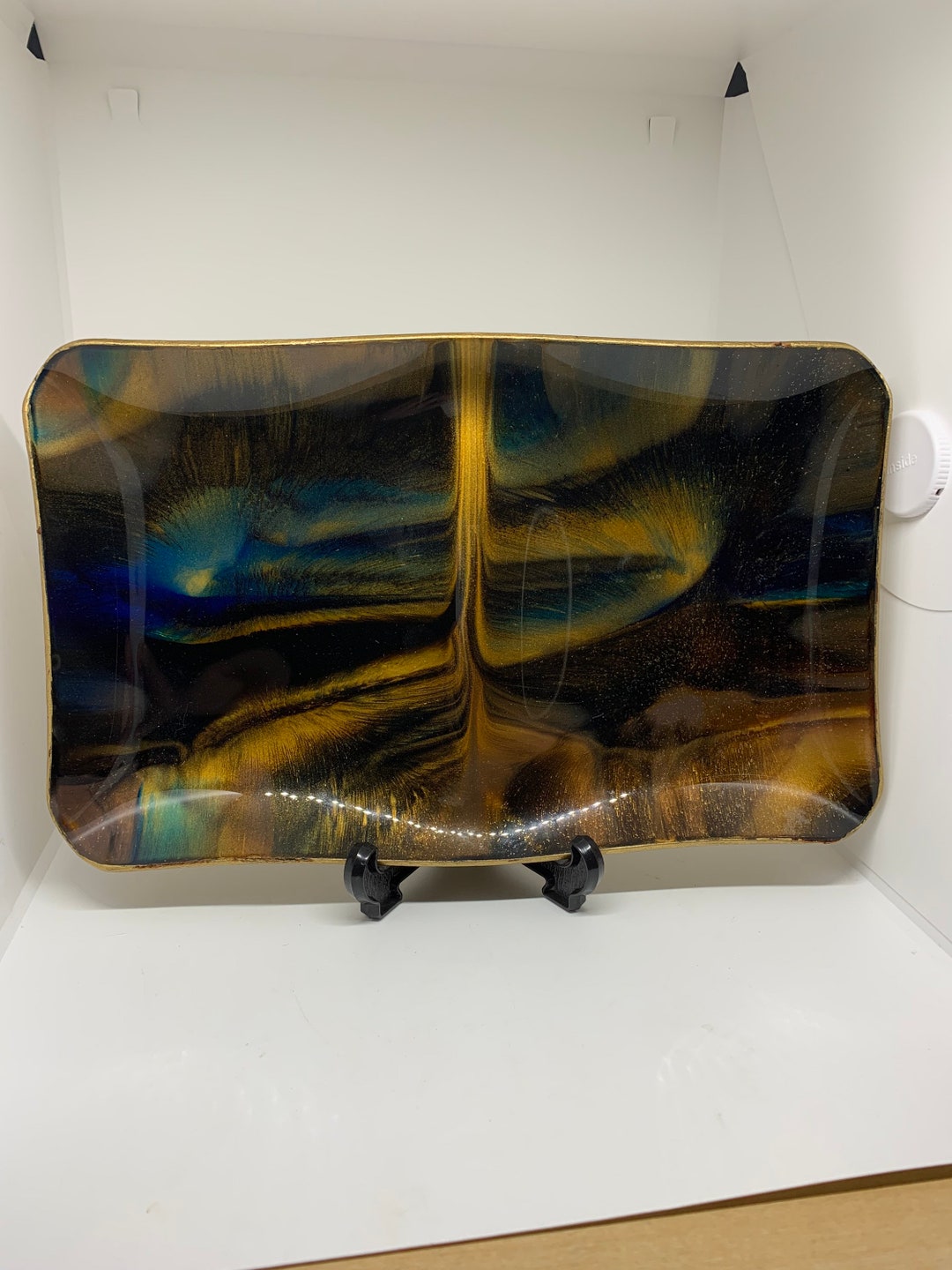 Seetusee Glassware by Mayfair Canada Rectangular Tray GUC - Etsy