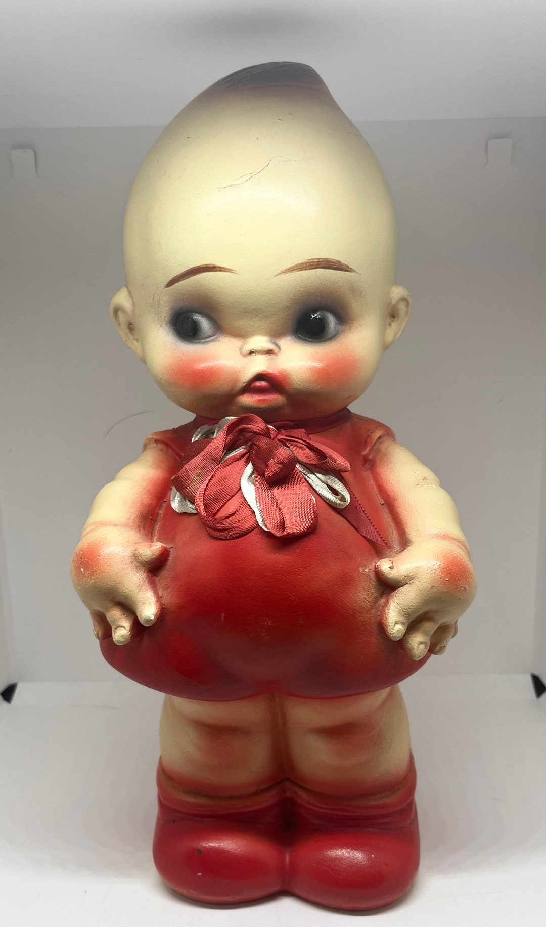 Chalkware Winged Kewpie Doll 12.5” 1930’s - Etsy