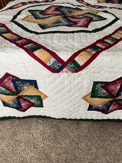 Amish Handmade Quilt - Etsy