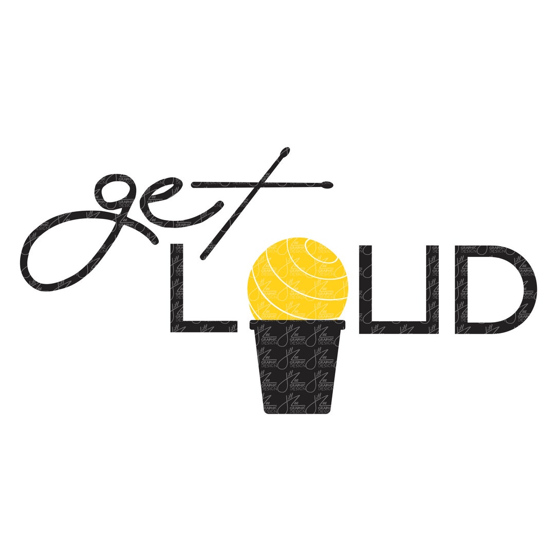Get Loud SVG - Etsy