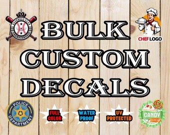 Bulk Vinyl Decals - Etsy