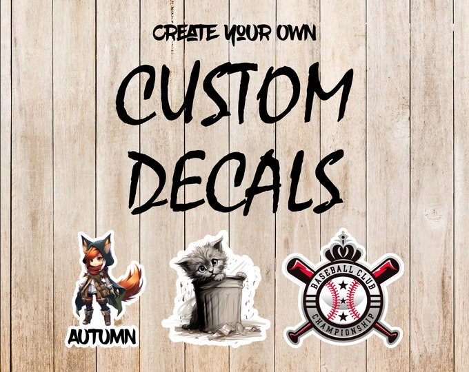 Personalized Car Decals, Decals for Your Business, Custom Car Decal ...