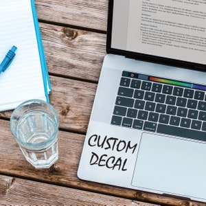 CUSTOM VINYL DECAL // Custom Decal // Your Text Here // - Etsy