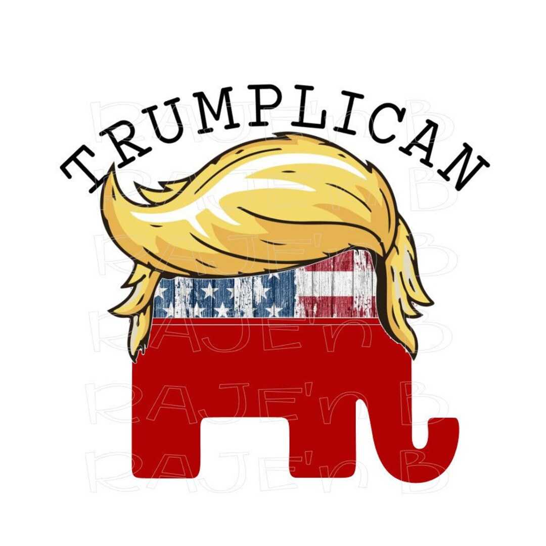Trumplican-trump Hair-republican Logo digital Download-png - Etsy