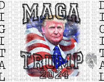 Trump 2024 Clip Art Png, We Will Not Comply, Digital Download, Maga ...
