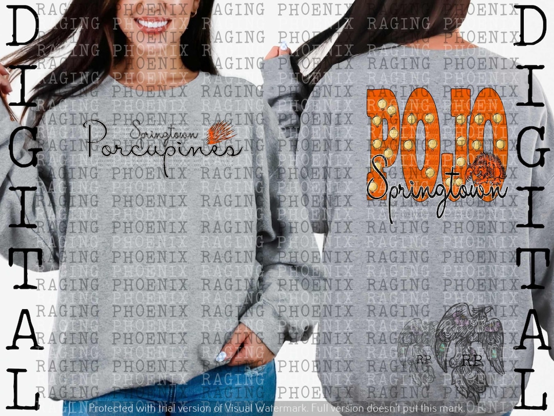 Springtown Porcupines Pojo-marquee-digital Download-png - Etsy