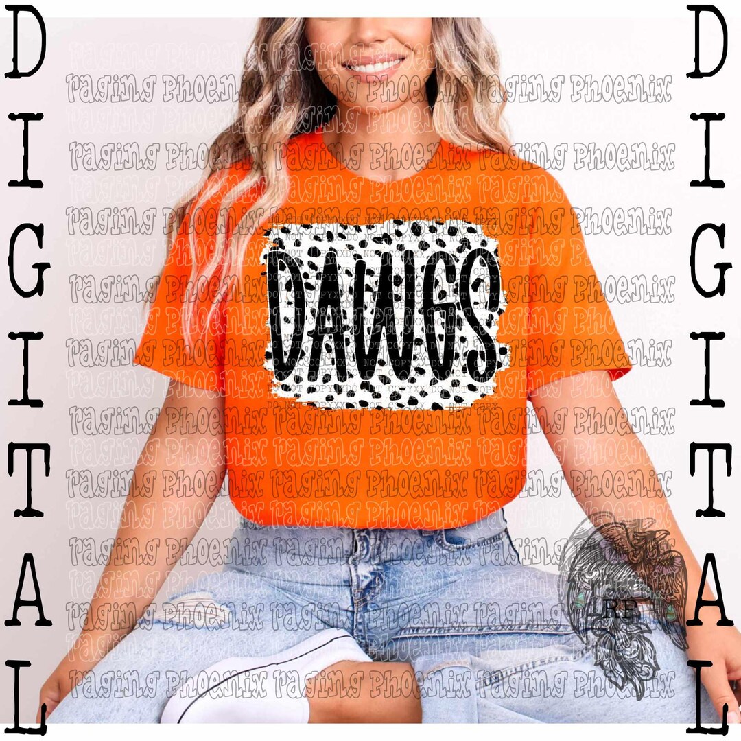 Dawgs-dot Background-digital Download-png - Etsy