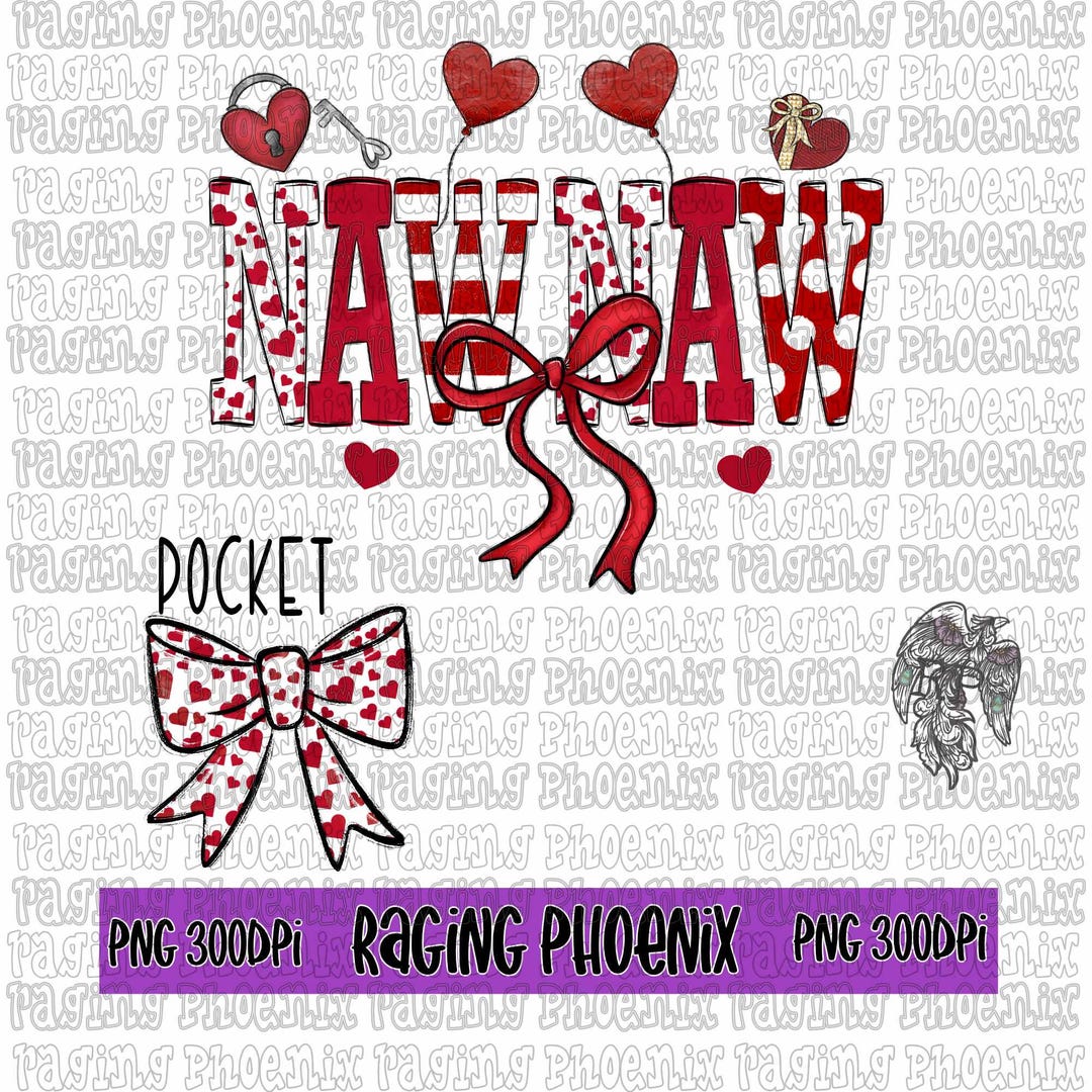 VALENTINE Nawnaw-digital Download-png - Etsy