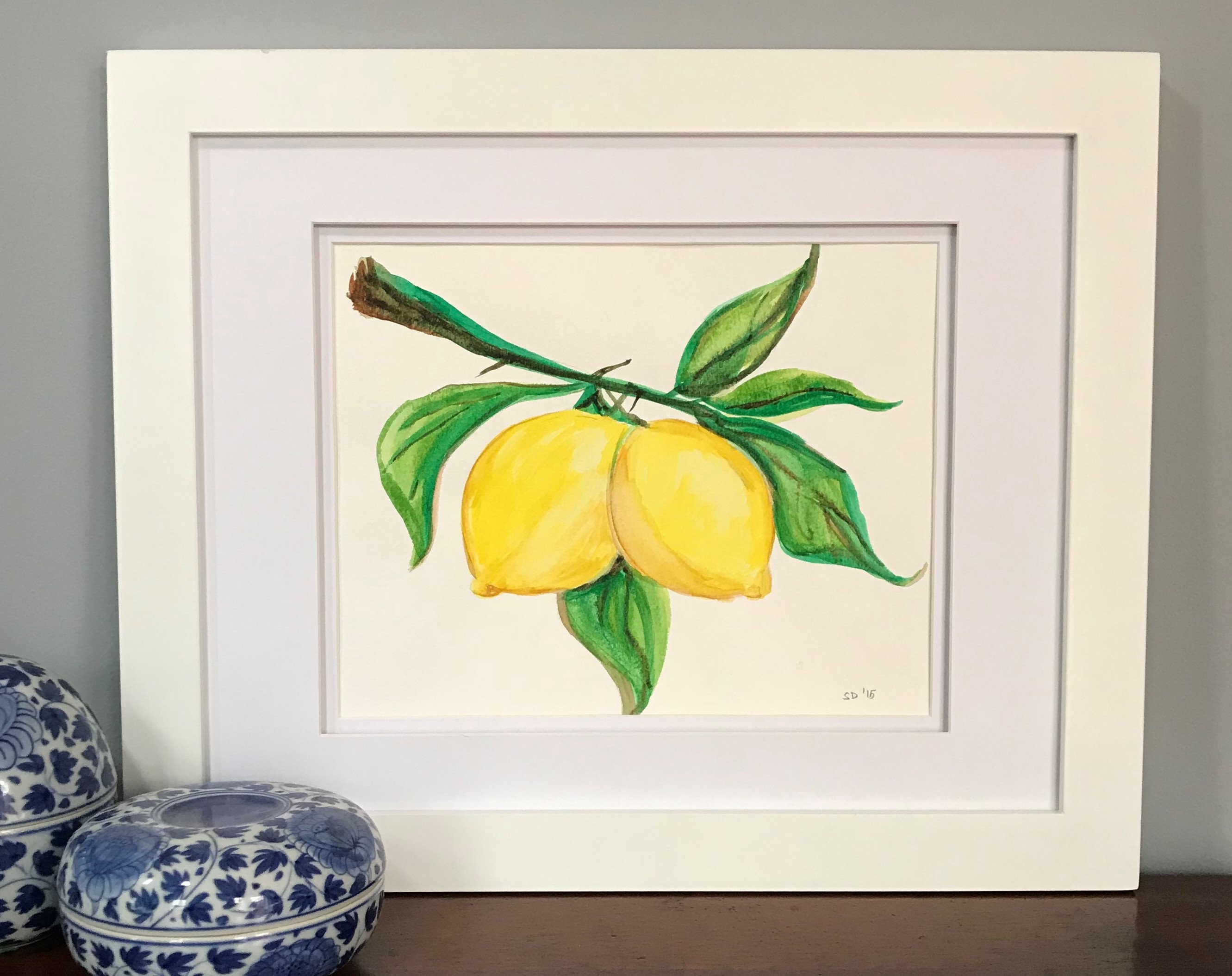 Positano Lemon Series: Lemons on the Branch. Digital Download of ...