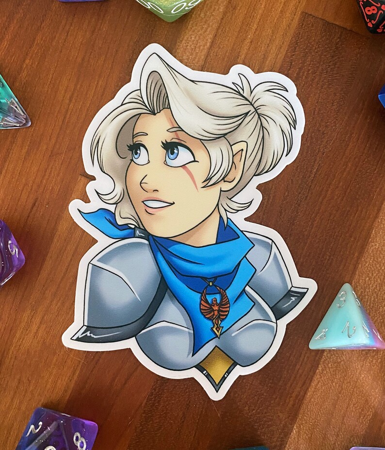 DND Critical Role Legend of Vox Machina Stickers - Etsy