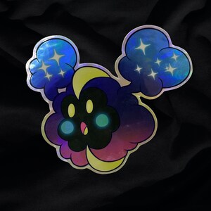 Holographic Sylveon Nebby Cosmog Pokemon Stickers - Etsy