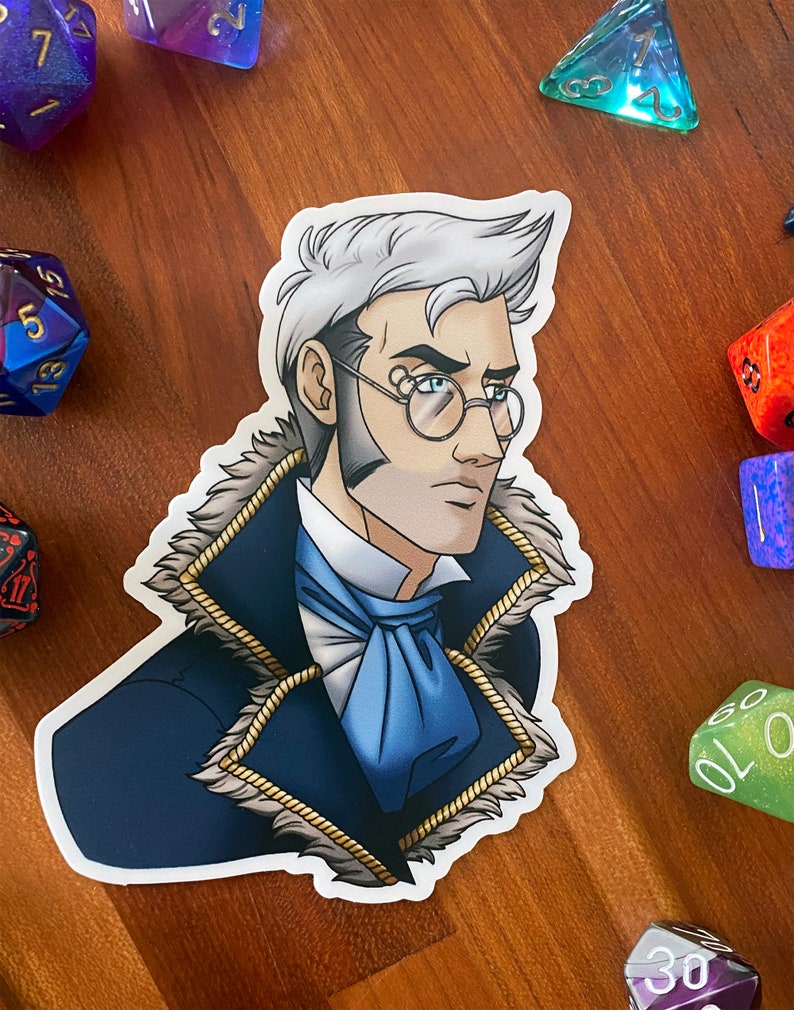DND Critical Role Legend of Vox Machina Stickers - Etsy