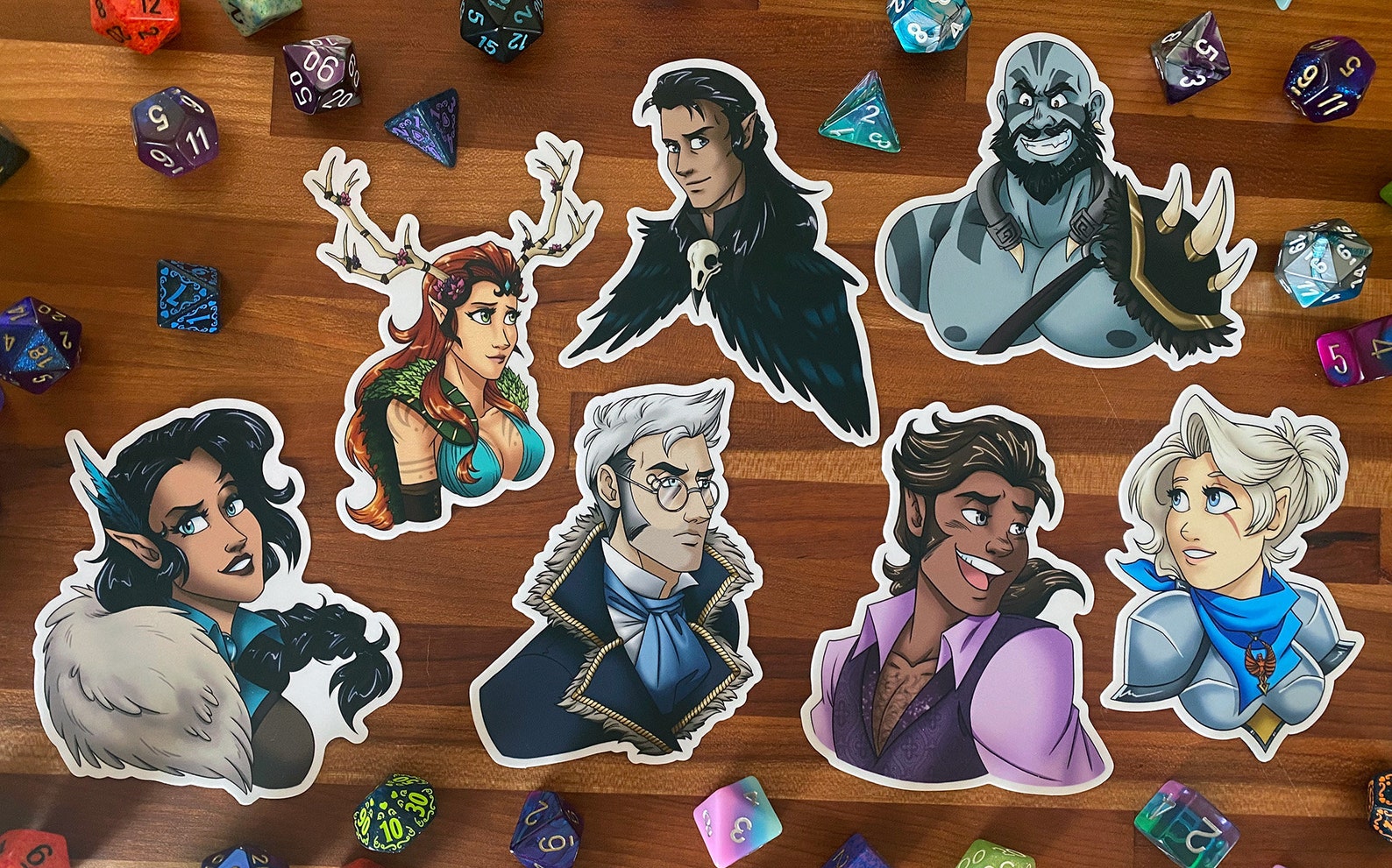 DND Critical Role Legend of Vox Machina Stickers - Etsy