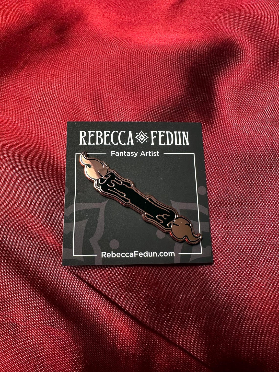 Burning at Both Ends Candle Black & Copper Enamel Lapel Pin - Etsy