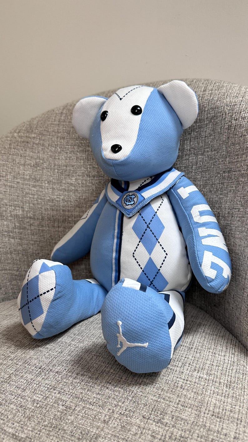 Memory Bear, Keepsake, Memorial Gift, Made From Loved One’s Clothing ...