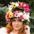 Midsommar May Queen Crown, Flower Crown With Arch, Giant Flower Crown ...