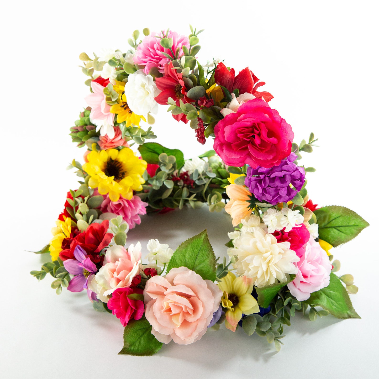 Midsommar May Queen Crown, Flower Crown With Arch, Giant Flower Crown ...