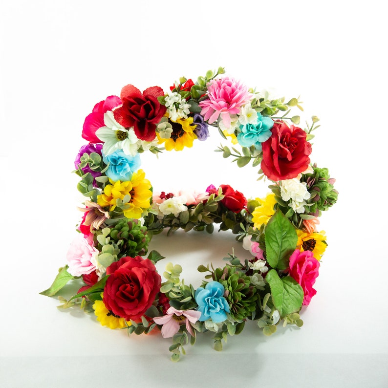 Midsommar May Queen Crown Flower Crown with Arch Giant | Etsy