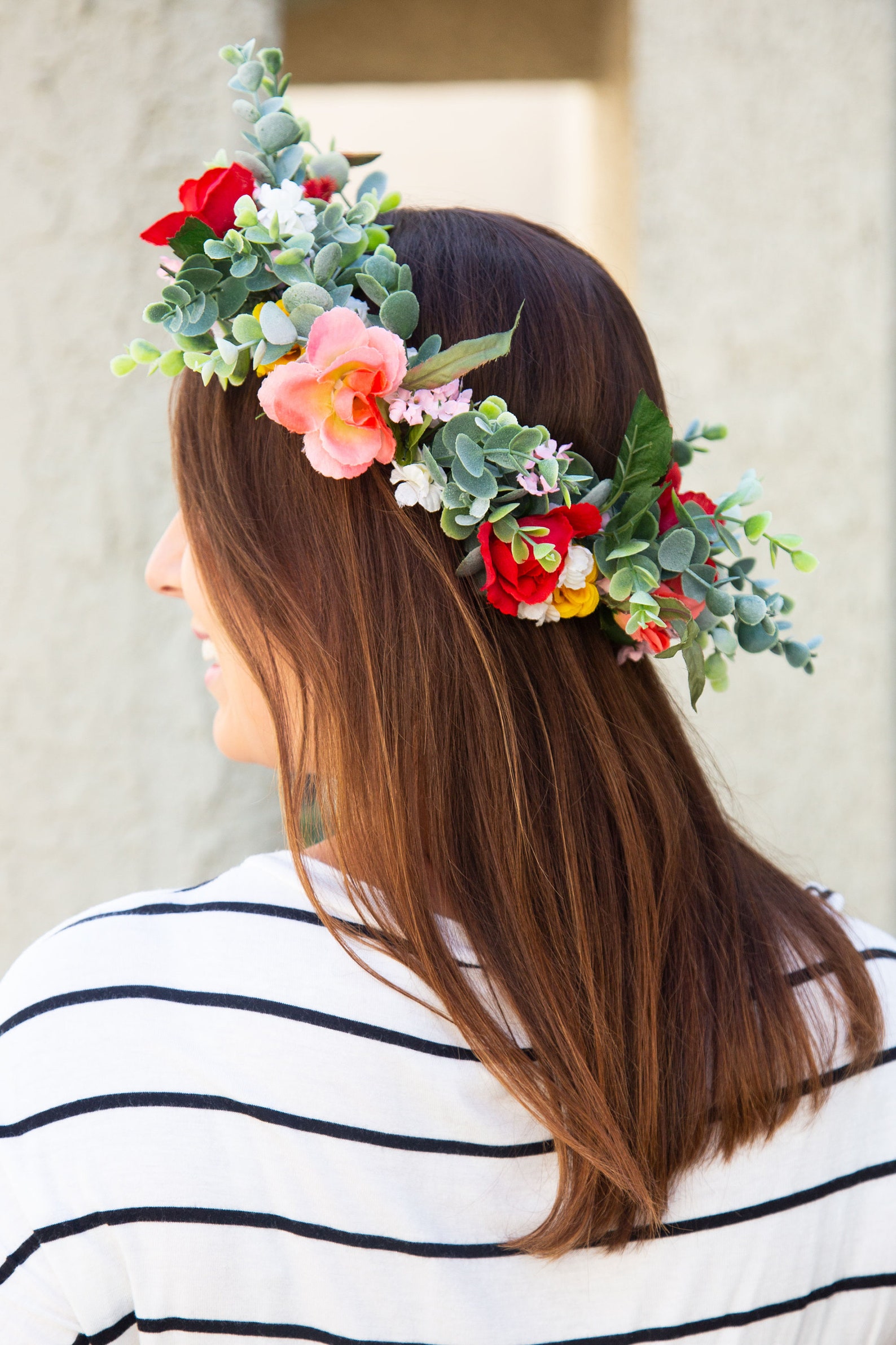 Midsommar Flower Crown Spring Meadow Floral Headband - Etsy