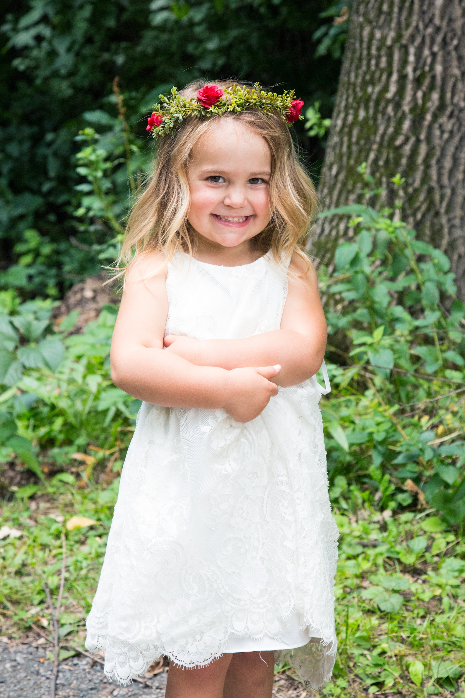 Mossy Rose Toddler Crown, Floral Wreaths for Kids, Mommy and Daughter ...