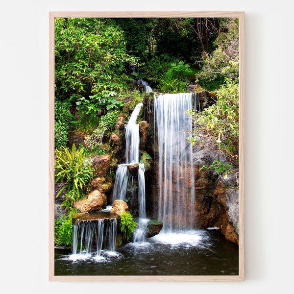 Waterfall Wall Picture - Etsy