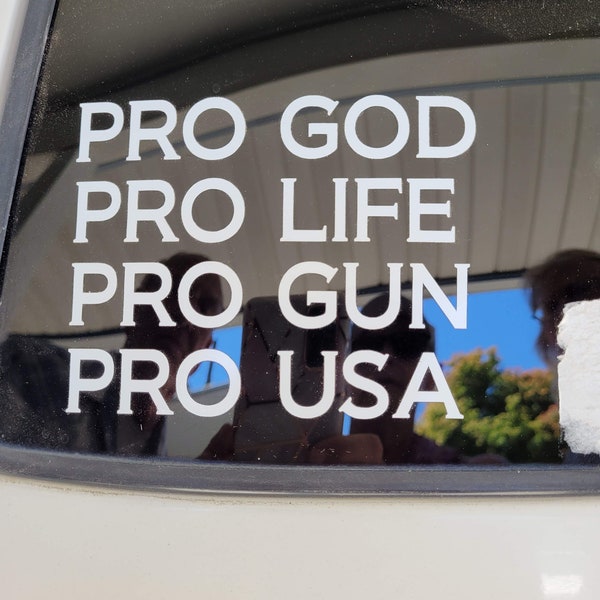 Pro Life Decals - Etsy