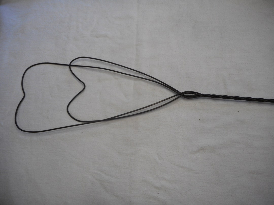 Vintage Double Heart Rug Beater 43 - Etsy