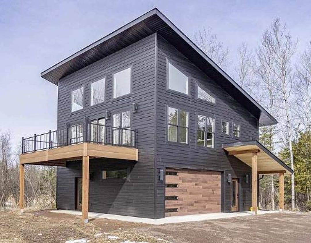 Sleek 32x32 Two-story House Blueprint - Get Started on Your Dream Home ...