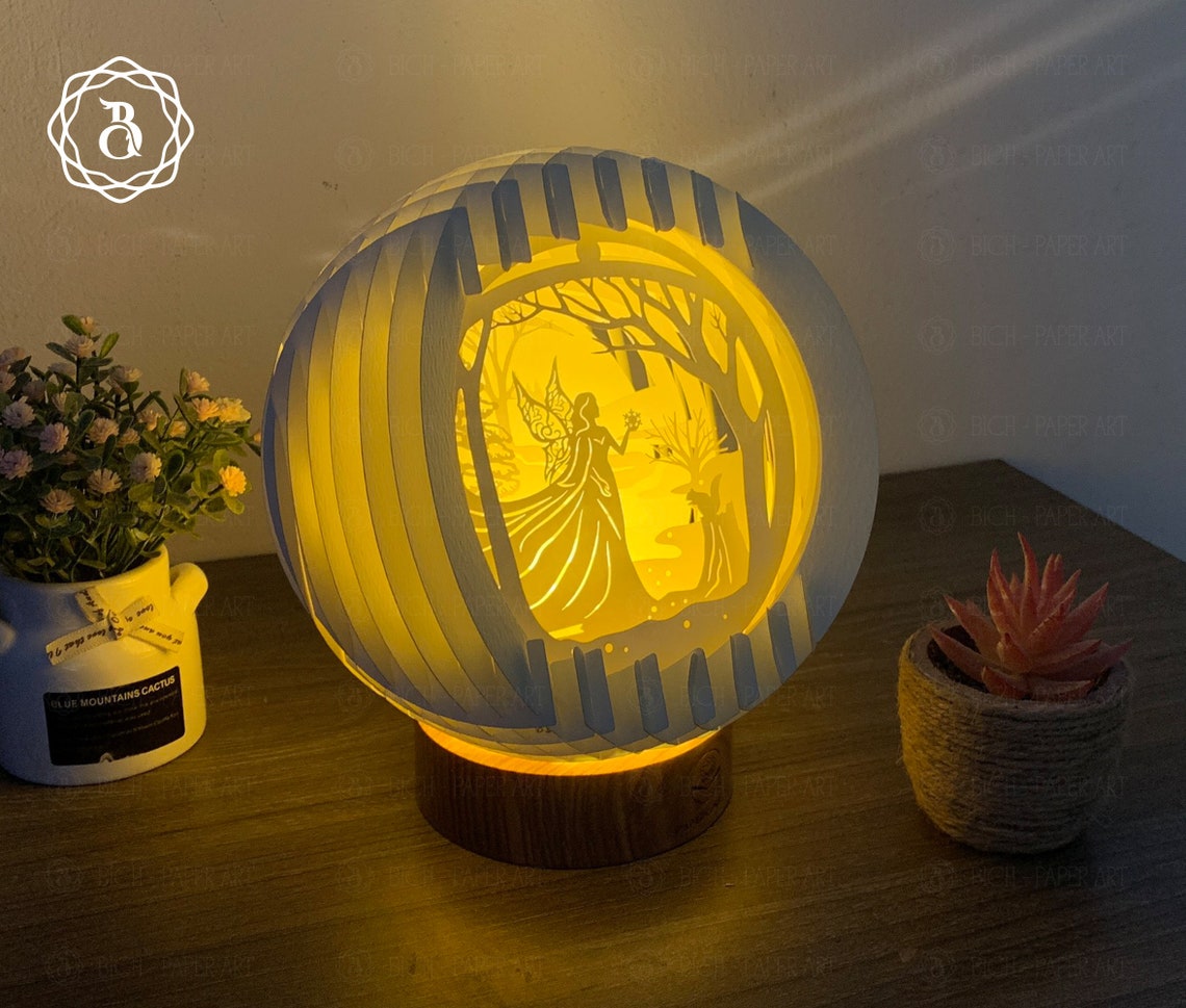 Christmas Fairy Sphere Pop up Digital File Globe Pop up - Etsy