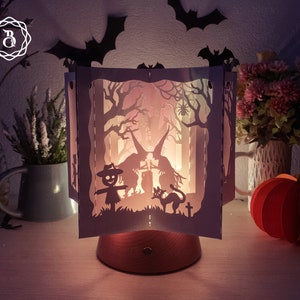 Book Star Lanterns 3D Halloween Witch, 3D Paper Star Template ...