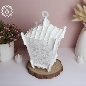 Happy Mothers Day Candle Holder Paper Cut Lanterns, Tealight Lantern ...