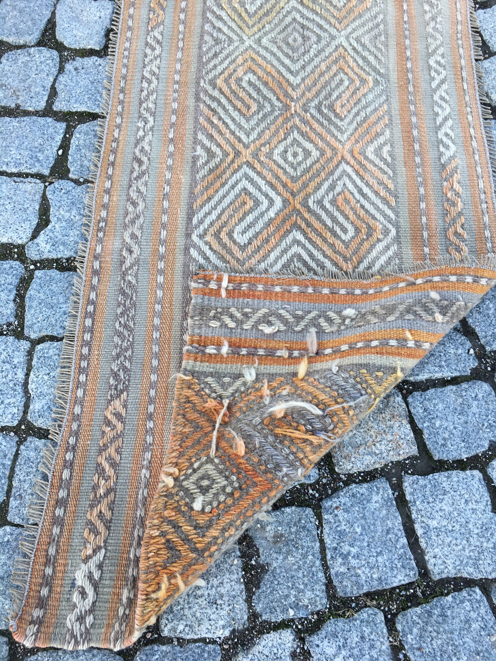 Vintage Narrow Runner Rug Oriental Runner Rug Handmade - Etsy