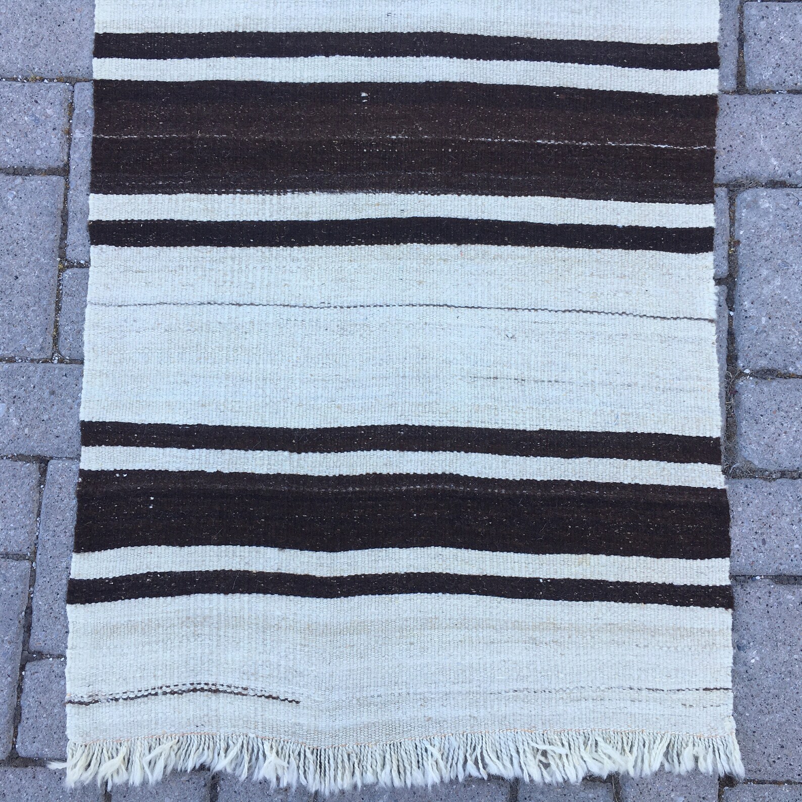 Long Striped Runner Rug Handmade Runner Rug Stair Runner - Etsy