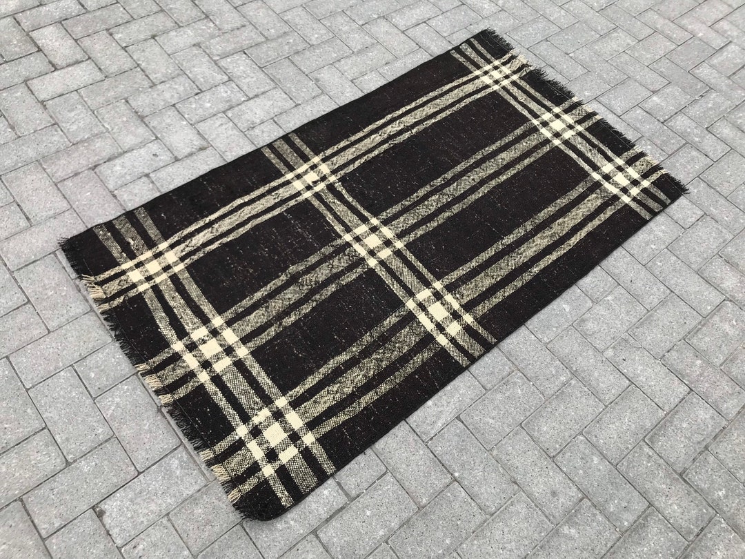 Mid Century Modern Runner Rug, Wide Runner Rug, Farmhouse Runner Rug ...