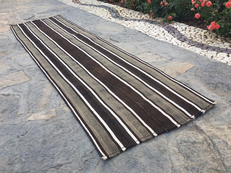 Mid Century Modern Runner Rug Vintage Runner Rug Farmhouse - Etsy