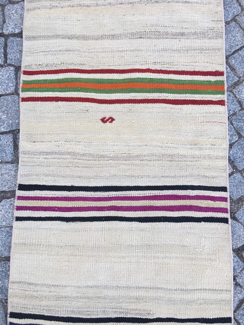 Striped Runner Rug Vintage Runner Rug Runner Kilim Rug - Etsy