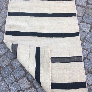 Striped Runner Rug Farmhouse Runner Rug Handmade Runner - Etsy
