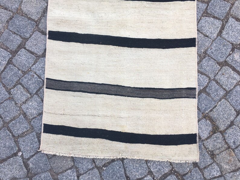 Striped Runner Rug Farmhouse Runner Rug Handmade Runner - Etsy