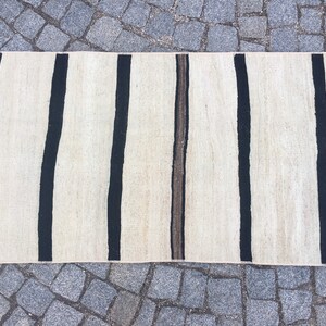 Striped Runner Rug Farmhouse Runner Rug Handmade Runner - Etsy