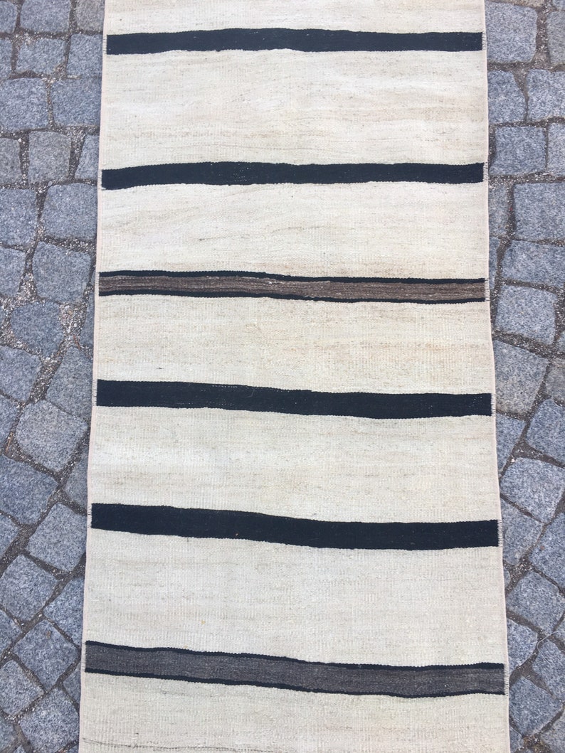 Striped Runner Rug Farmhouse Runner Rug Handmade Runner - Etsy