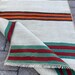 Striped Small Rug, Small Kilim Rug, Door Mat Rug, Minimalist Small Rug ...