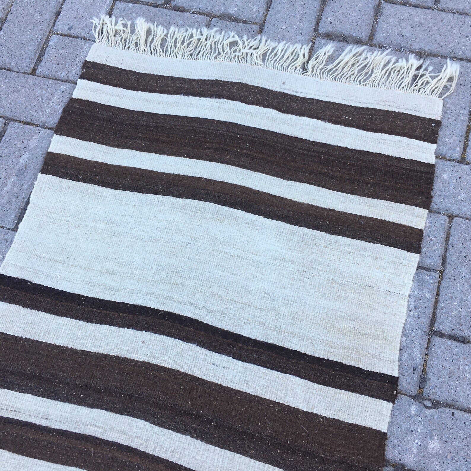 Long Striped Runner Rug Handmade Runner Rug Stair Runner - Etsy