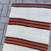 Striped Small Rug, Small Kilim Rug, Door Mat Rug, Minimalist Small Rug ...