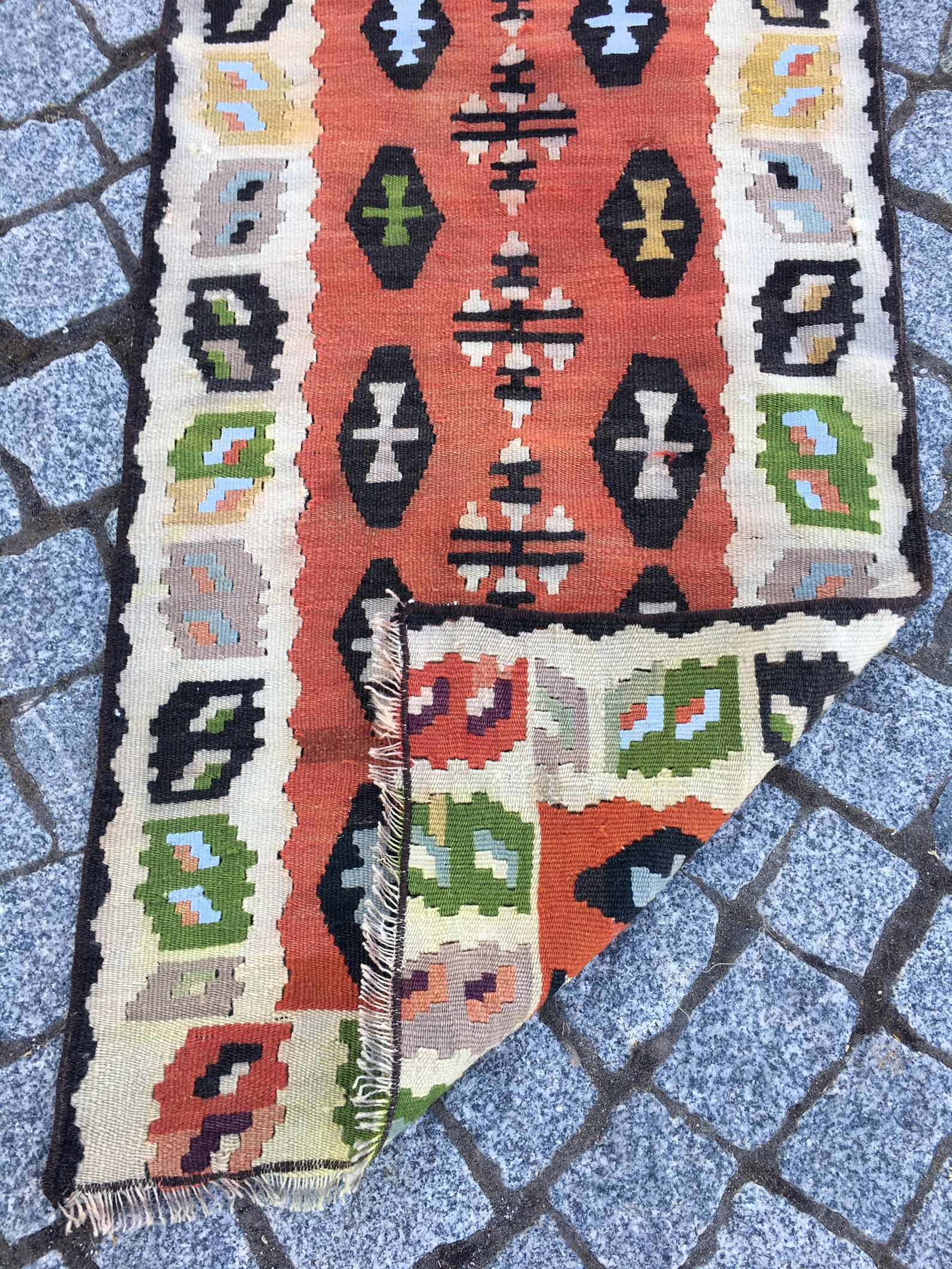 Vintage small kilim rug Bohemian small rug Door mat rug | Etsy