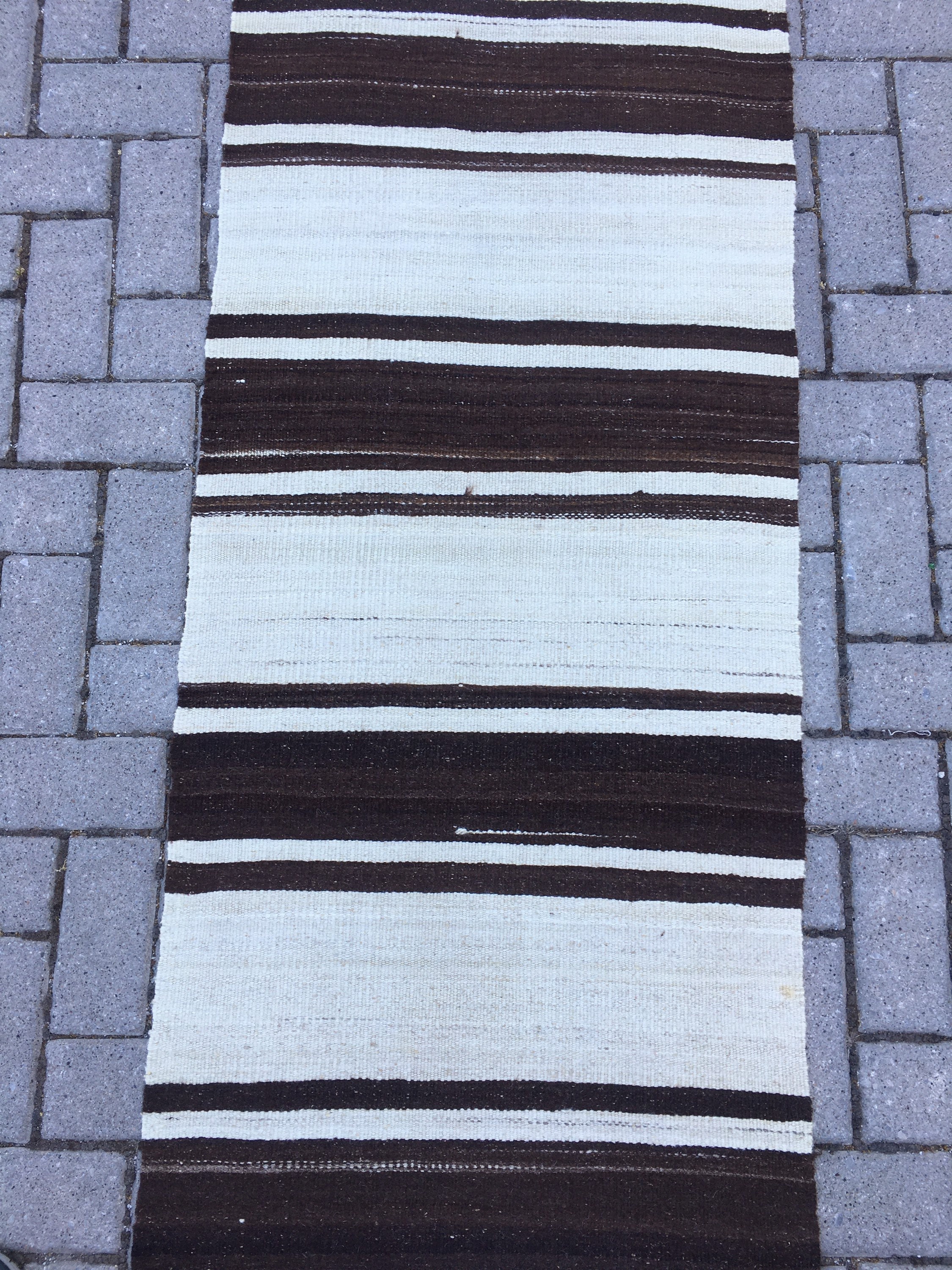 Long striped runner rug Handmade runner rug Stair runner | Etsy