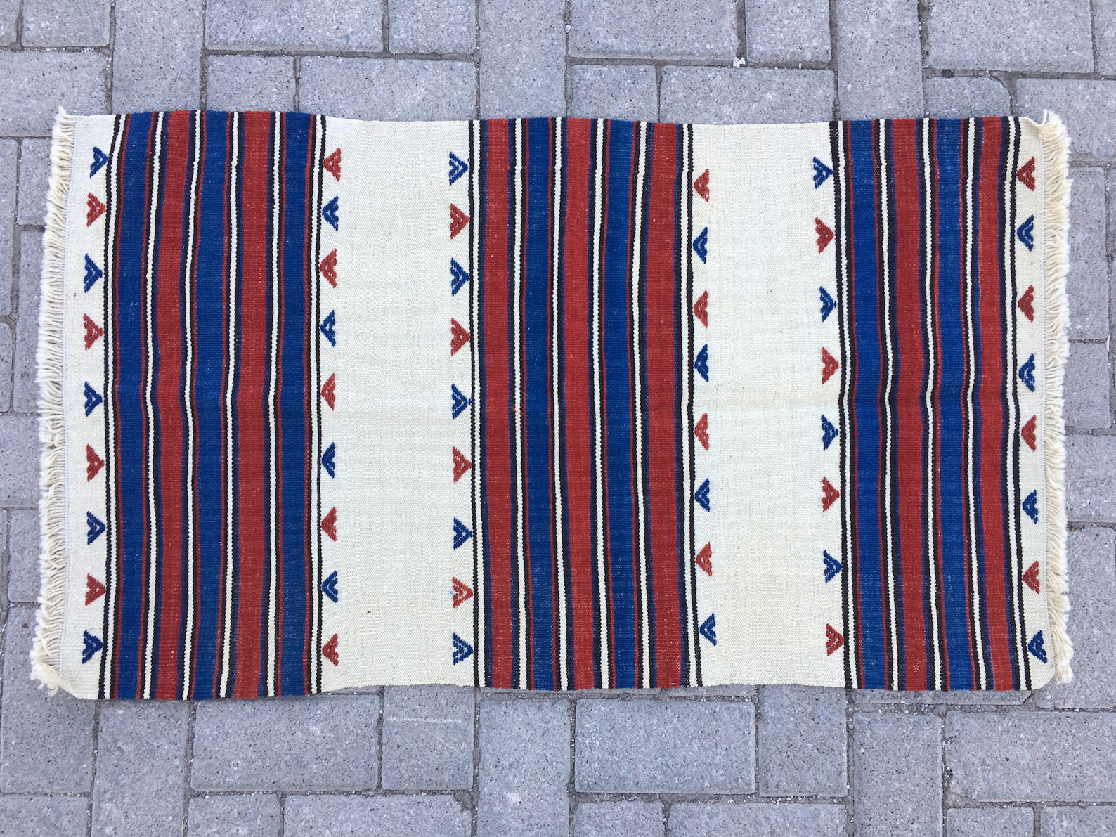 Embroidered Small Rug Vintage Small Rug Door Mat Rug - Etsy